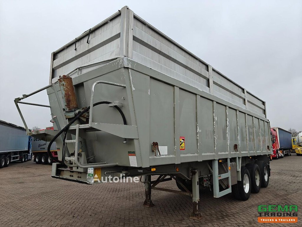 OVA 39OK95 3-Axles BPW - Lift Axle - Tipper 48m³ - Alu/Alu - ALU mat poluprikolica kipera