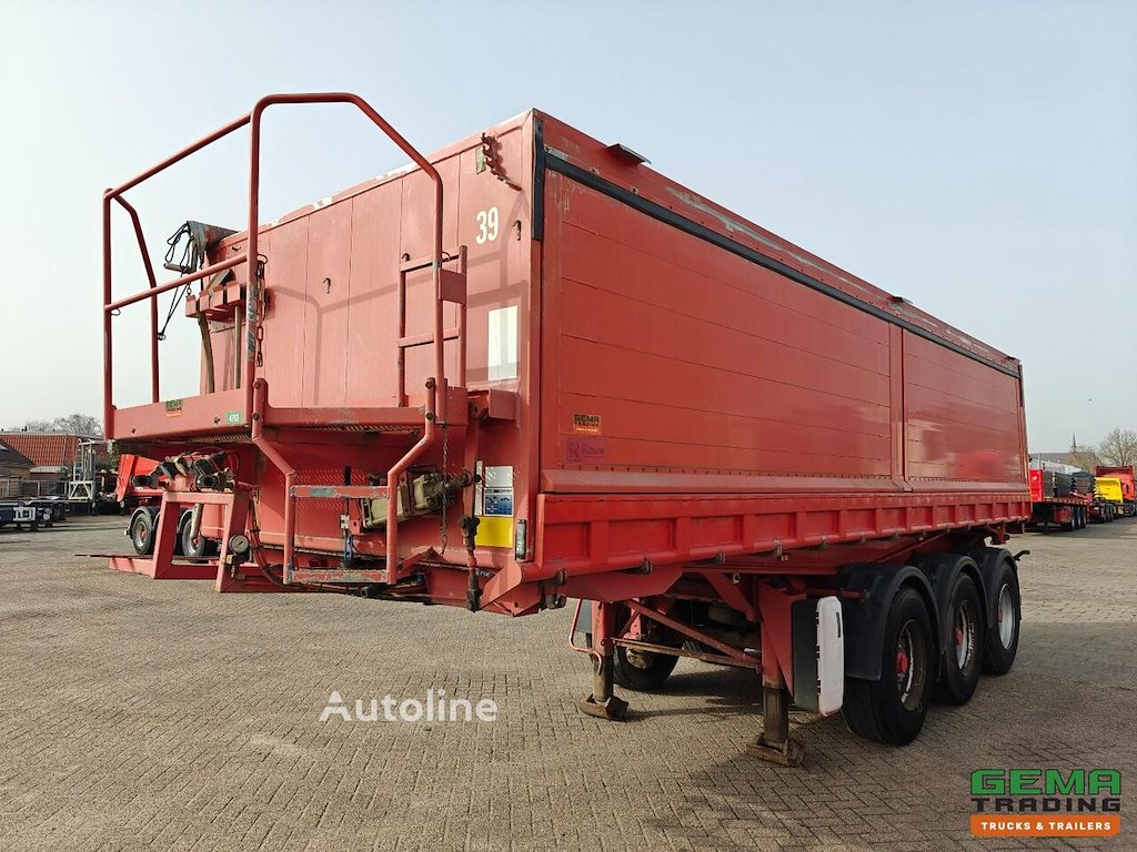 Kempf SKM 39/3 3-Axle BPW - 2-Sided Aluminium Tipper 26m³ - Lift Axle poluprikolica kipera