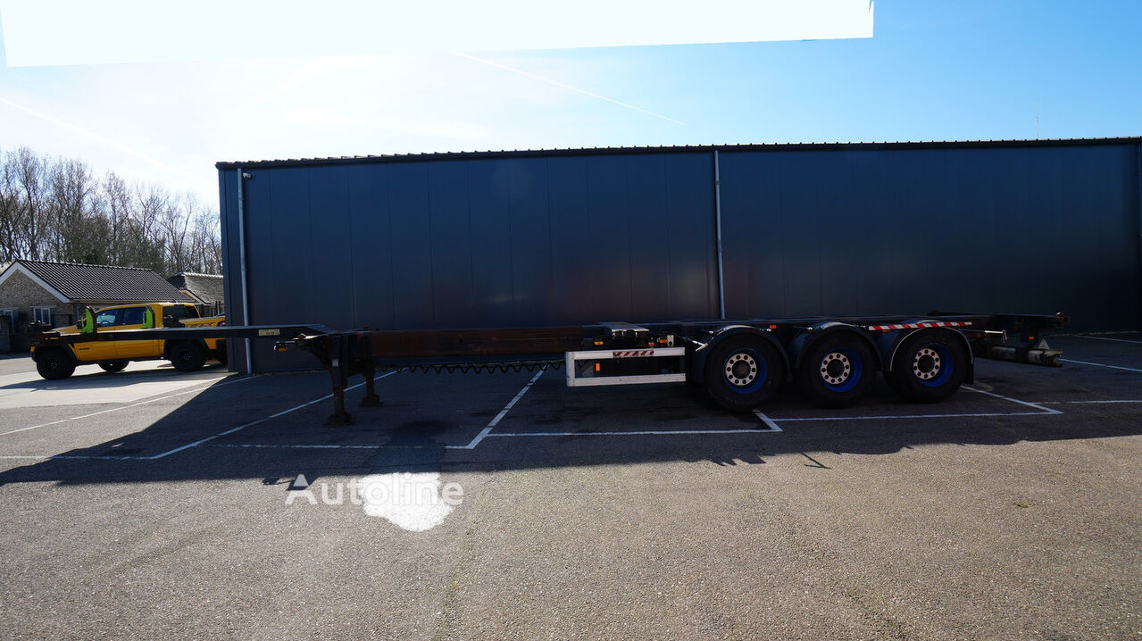 Nooteboom Container transport trailer poluprikolica za prevoz kontejnera