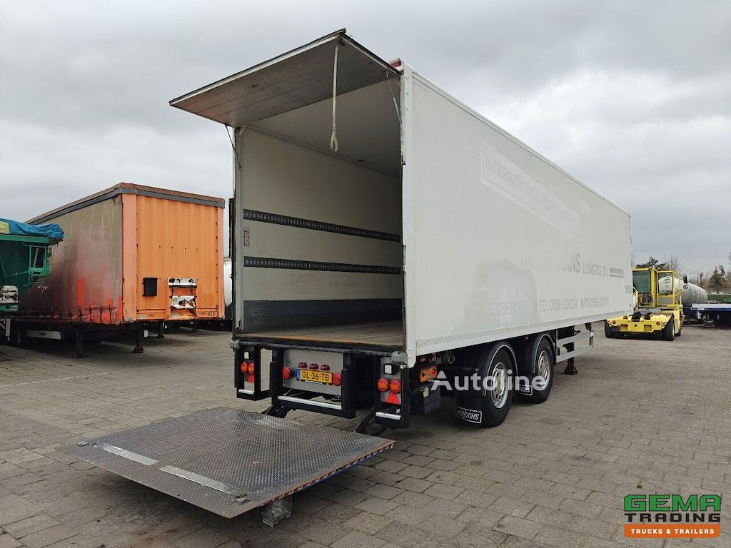 Hertoghs O2 CITY 11.7m - 2-Axle SAF - Lift/Steering Axle - Disc Brakes - furgon poluprikolica