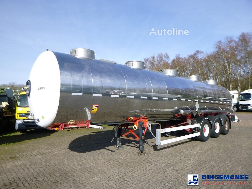 Magyar Chemical tank inox 32.5 m3 / 1 comp cisterna za prevoz hemikalija