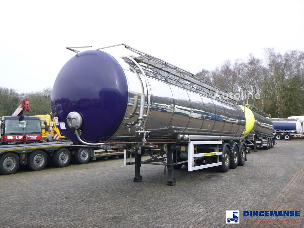 Maisonneuve Chemical tank inox (non ADR) 30 m3 / 1 comp cisterna za prevoz hemikalija