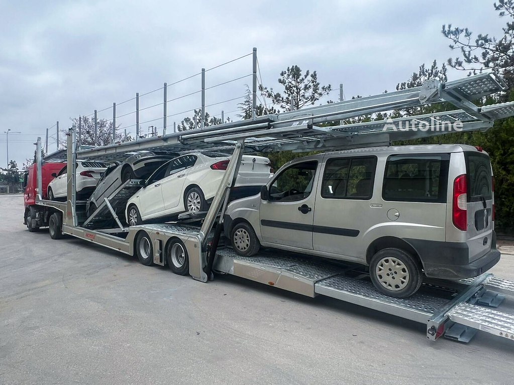 Nova Trailix Lowbed Car Carrier 8 Cars poluprikolica autotransportera