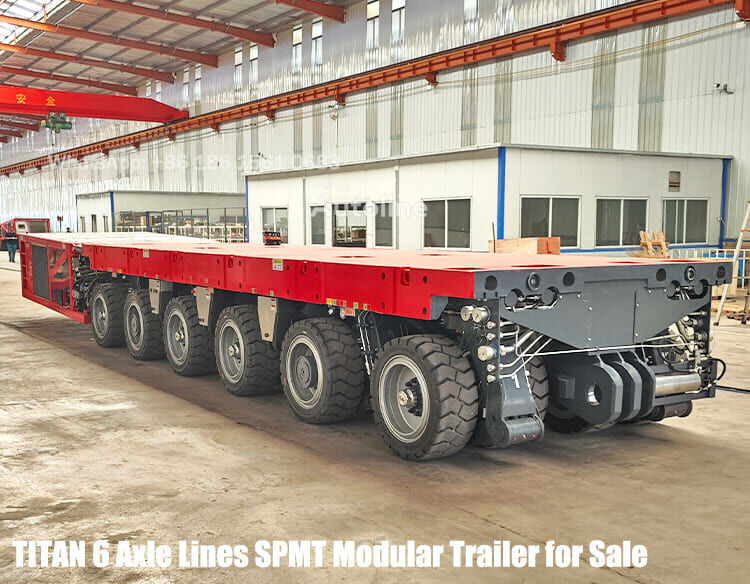 Nova Titan SPMT Modular Trailer for Sale modularna poluprikolica