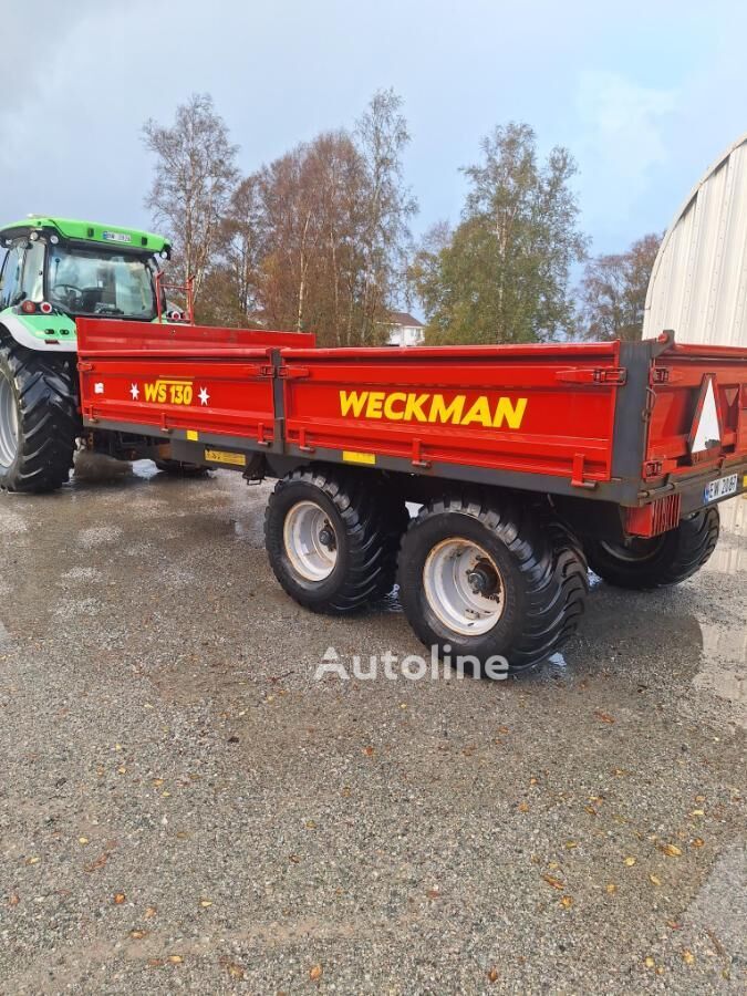 Prodaje se Weckman WS 130 prikolicu kiper na aukciji
