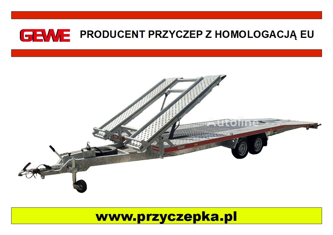 Nova Gewe L3500 F/2 piętrowa pod Microcary prikolica autotransportera