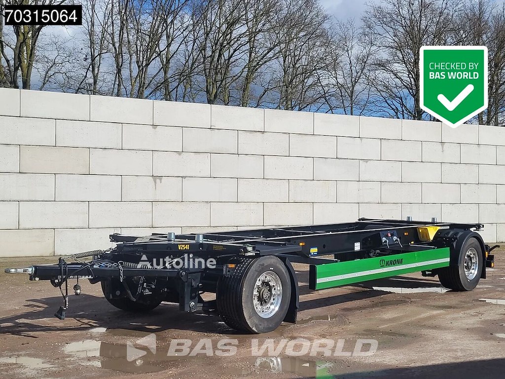 Krone AZ 3000km Lenkachse ALCOA prikolica za kontejnere