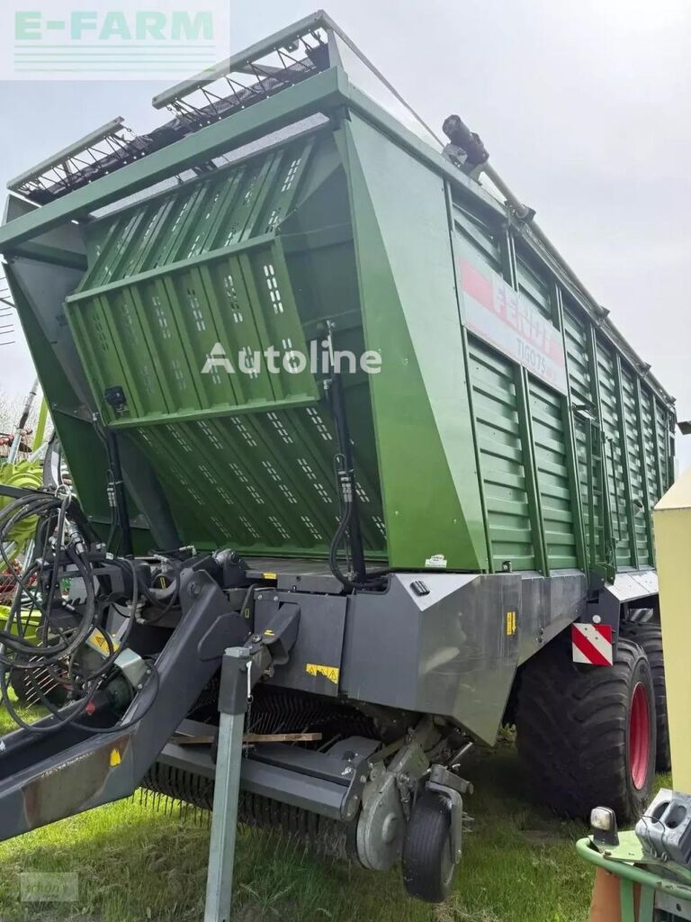 Fendt tigo 75 vr mit 800-er bereifung, laderaumabdeckung und dosierwal prikolica platforma
