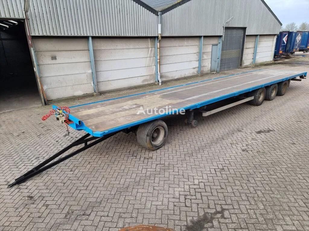 Van Hool 13.60 M LONG 1M HIGH - SUPER SINGLE TIRES - DRUM BRAKES prikolica platforma