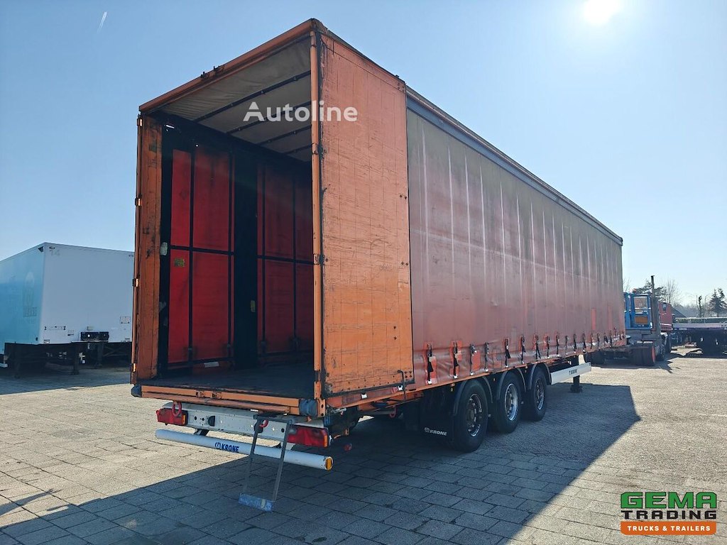 Krone SD 27 3 Axles BPW - MEGA - Curtainside Sliding Curtains/Roof - D prikolica sa kliznom ceradom