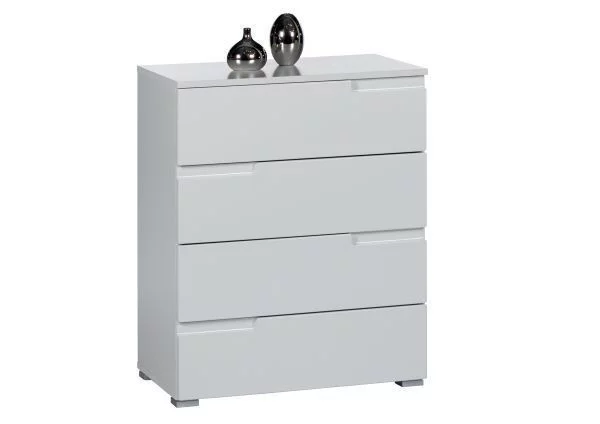 KOMODA 50/80/40 cm bela