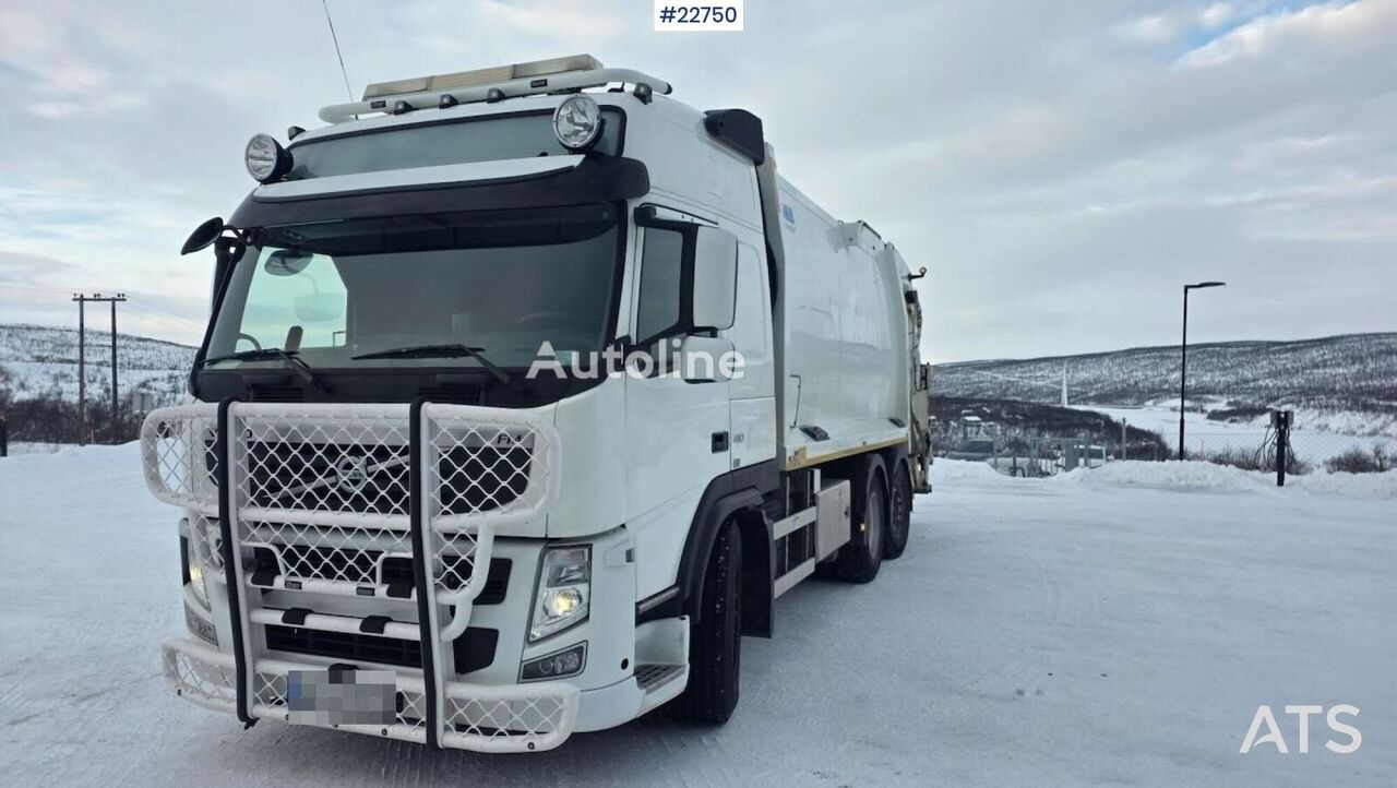 Volvo FM renovasjonsbil 6x2 m/ 1- kammer JOAB påbygg, balleklype, vekt kamion za smeće
