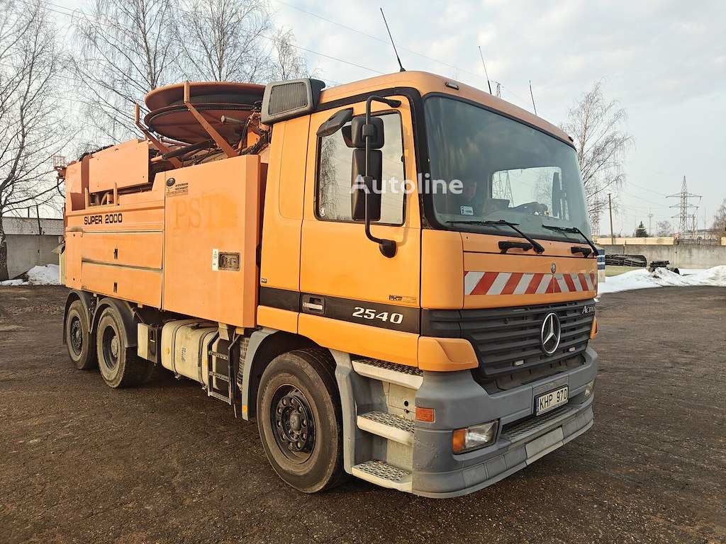 Mercedes-Benz Actros 2540 vozilo za čišćenje kanalizacije