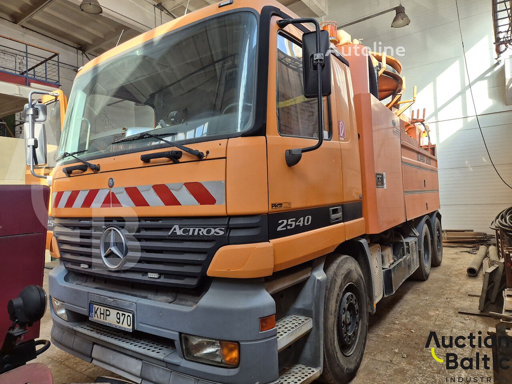 Prodaje se Mercedes-Benz Actros 2540 kombinovano vozilo za čišćenje kanalizacije na aukciji