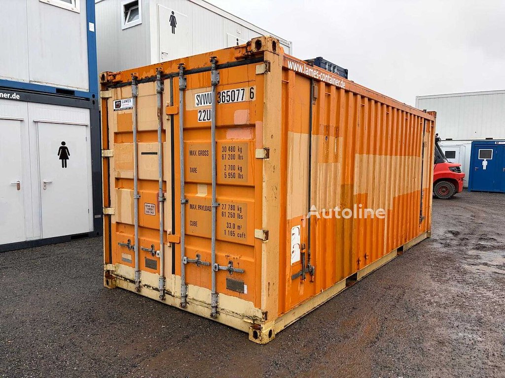 Prodaje se Opentop-Hard Container kontejner 20 stopa na aukciji
