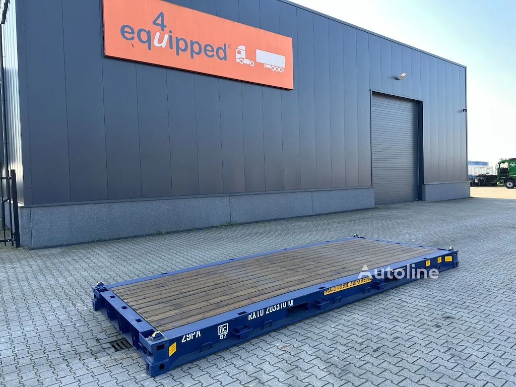 Novi Diversen NEW 20FT FLATRACK HARDWOODEN FLOOR / 4x available kontejner 20 stopa