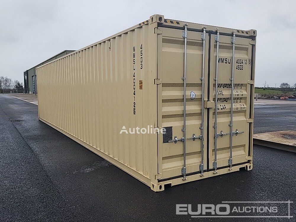 Prodaje se 2025 40' HQ Container, One Side 4 Doors, One End Door (Cannot Be kontejner 40 stopa na aukciji
