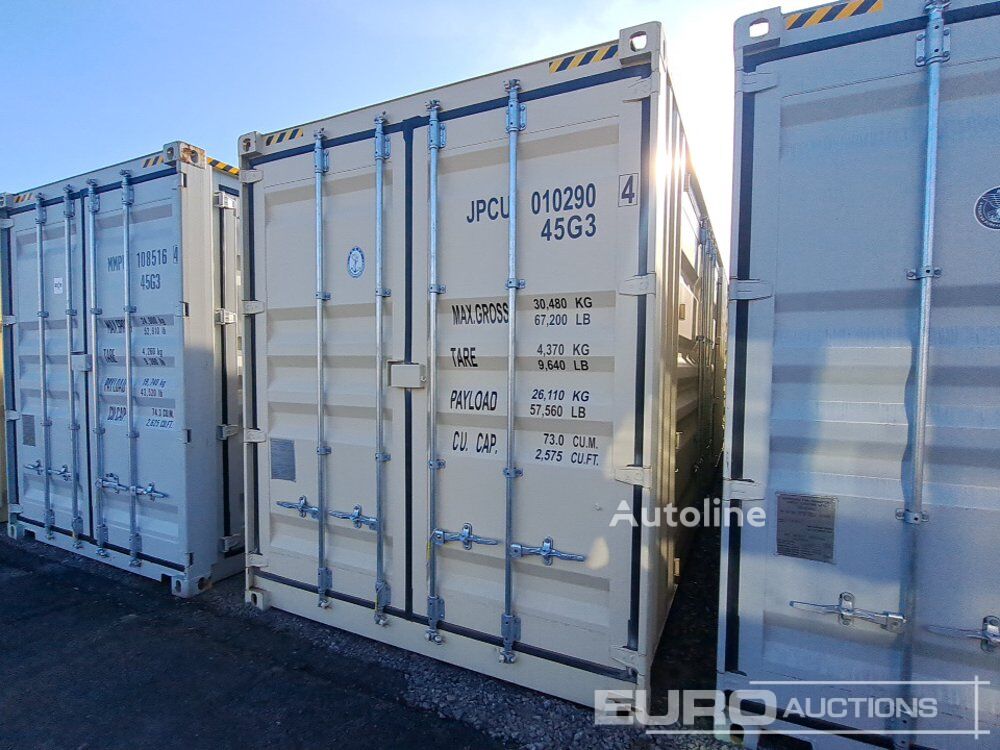 Prodaje se 40' Container, 2 Side Doors, One End Door (Cannot Be Reconsigned kontejner 40 stopa na aukciji