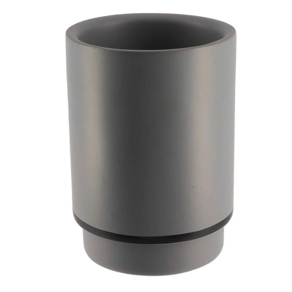 Homeware DRŽAČ ČETKICE ZA ZUBE siva plastika
