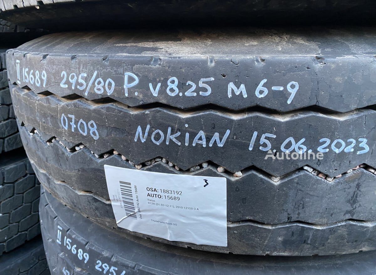 Roată Nokian 295/80 R22.5 v8.25 M6-9, 15.06.2023 točak