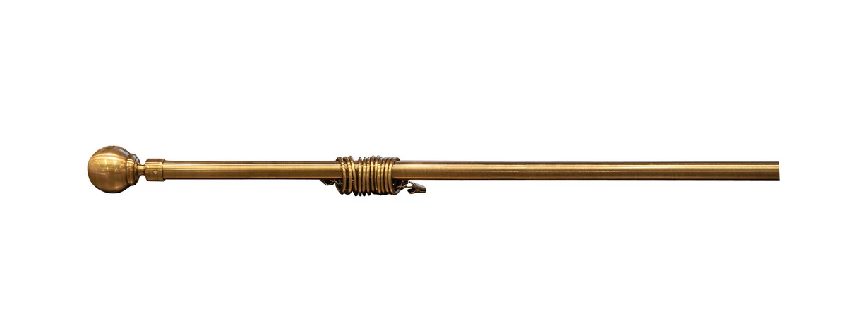 Homeware KOMPLET GARNIŠNA zlatna metal