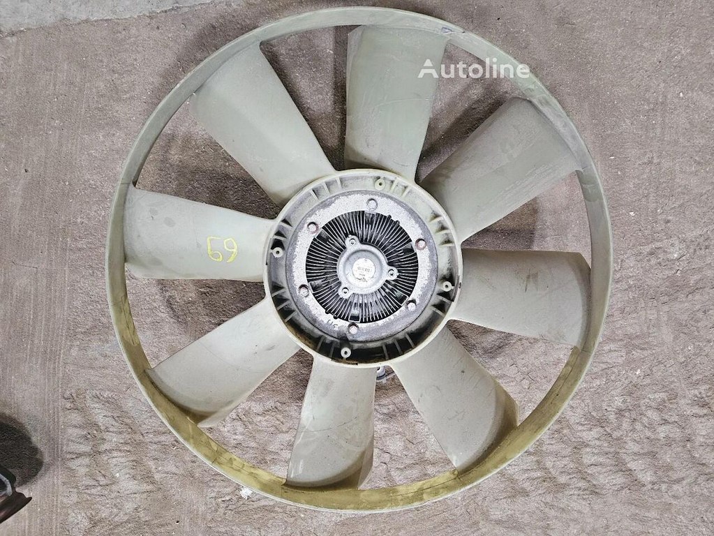Mercedes-Benz Ventilator BERH VISCO A5412001222 Visco Fan A5412001222 BERH Rad ventilator hladnjaka za Mercedes-Benz Ventilator BERH VISCO A5412001222