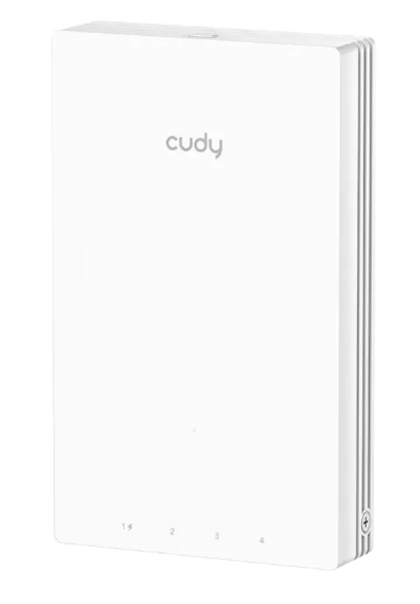 Cudy AP1300 Wall, AC1200 Zidna pristupna tacka,4-Stream Dual-Band Wi-Fi 5,867 Mbps + 300 Mbps
