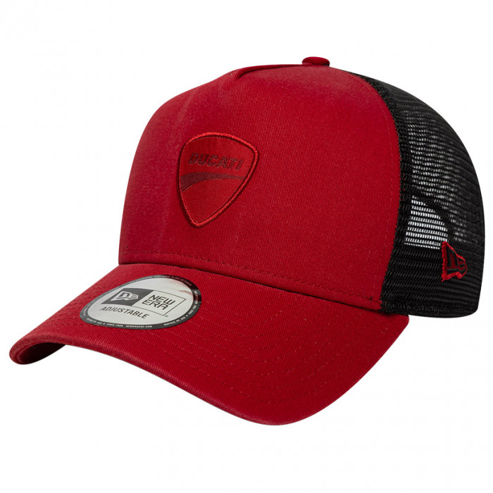 Ducati Logo New Era E-Frame Trucker Seasonal kačket