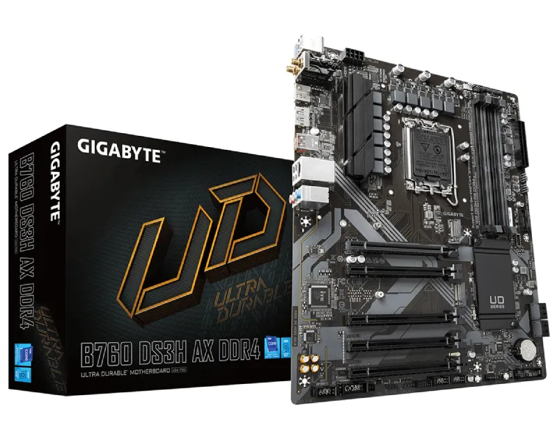 GIGABYTE B760 DS3H AX DDR4 rev. 1.x matična ploča