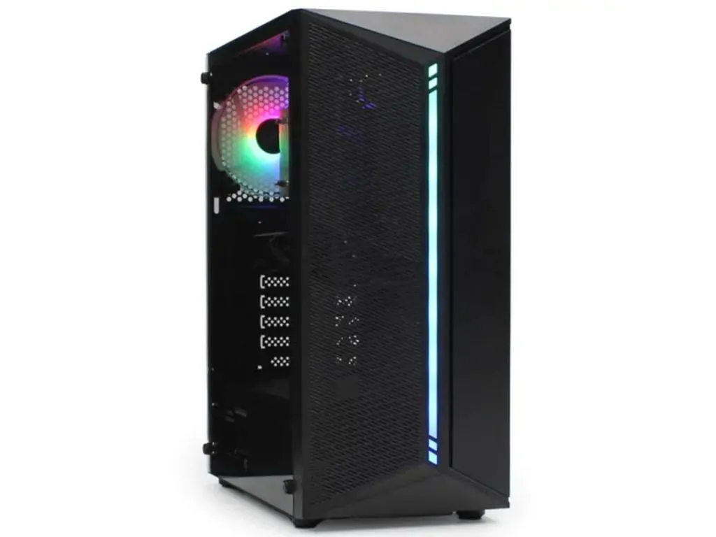 Igmax Kucište IG-MAX E0901-6650 Torpedo 1F Mid Tower/ATX/microATX/Mini-ITX/RGB/650W/crna