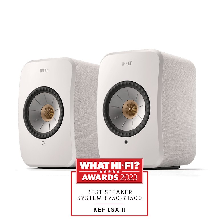 KEF LSX II COTTON WHITE