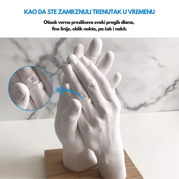 Otisak ljubavi – Set za 3D uspomene