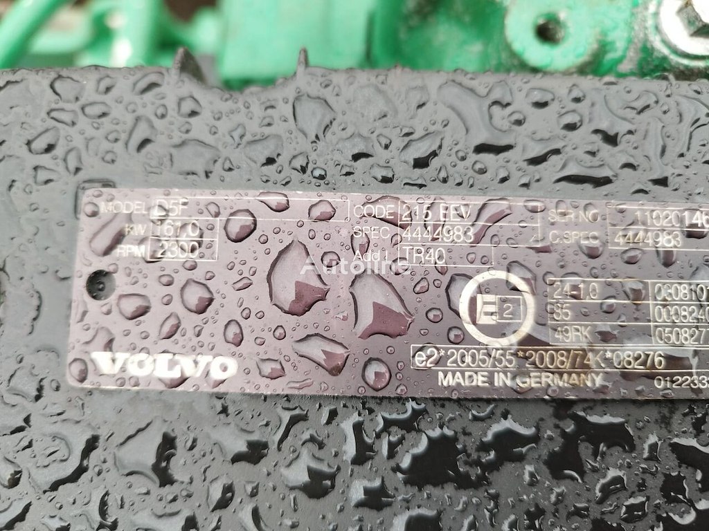 Volvo D5F 215 EEV motor za Volvo