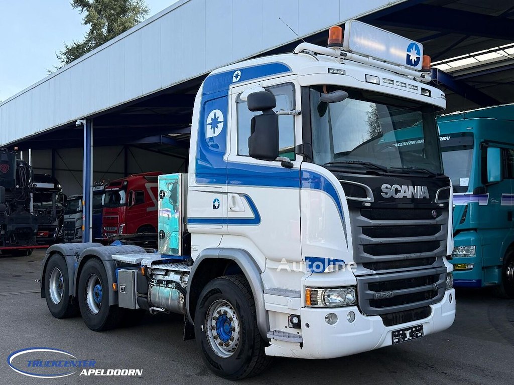 Scania R580 V8 6x4, Reduction axles, Retarder, Hydraulic tegljač