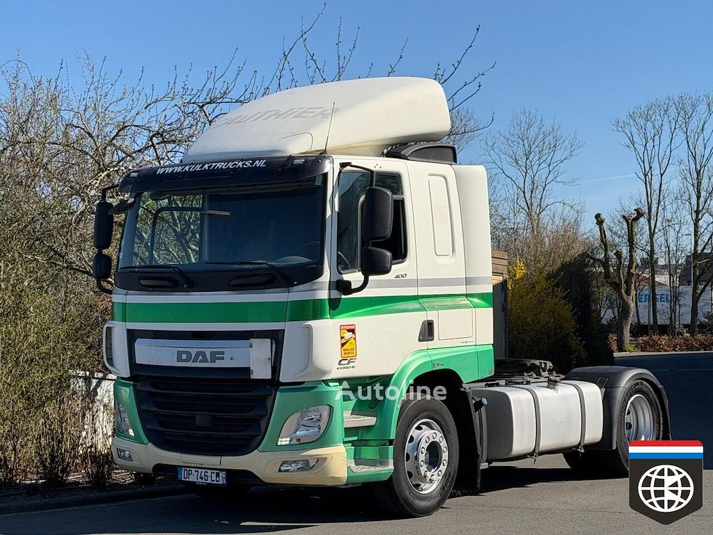 DAF CF 400 FT SLEEPING CABIN - NEW TIRES - ROOF SPOILER tegljač