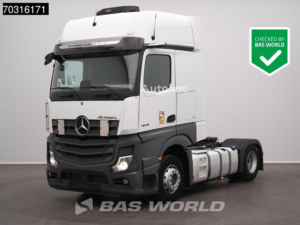Mercedes-Benz Actros L 1845 Actros 4X2 GigaSpace 2xTanks Standklima Navi tegljač