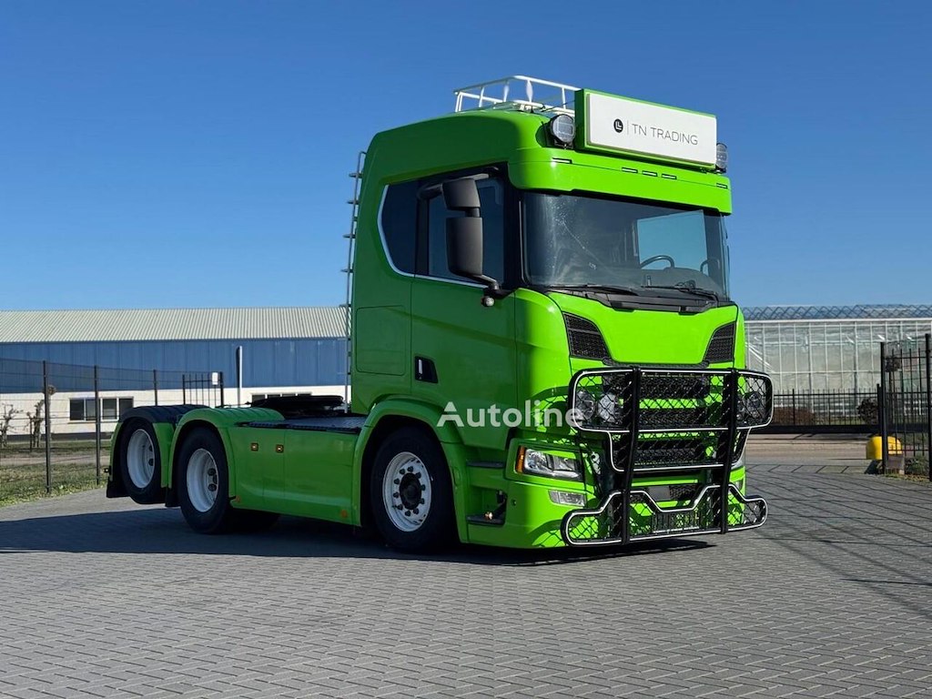 Scania R580 V8 NGS FULL AIR, LEATHER, LOW MILEAGE, RETARDER, 9 TONS FRO tegljač