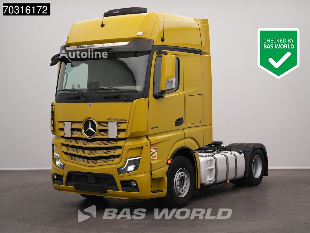 Mercedes-Benz Actros L 1845 Actros 4X2 GigaSpace 2xTanks Standklima Navi tegljač