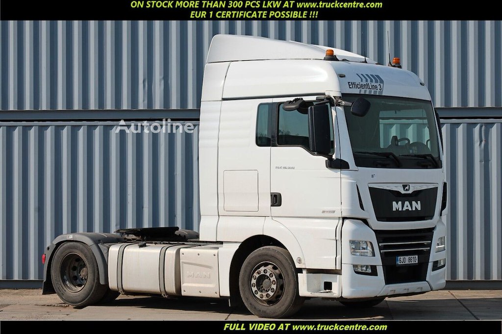 MAN TGX 18.500, EURO 6, STANDARD, RETARDER tegljač