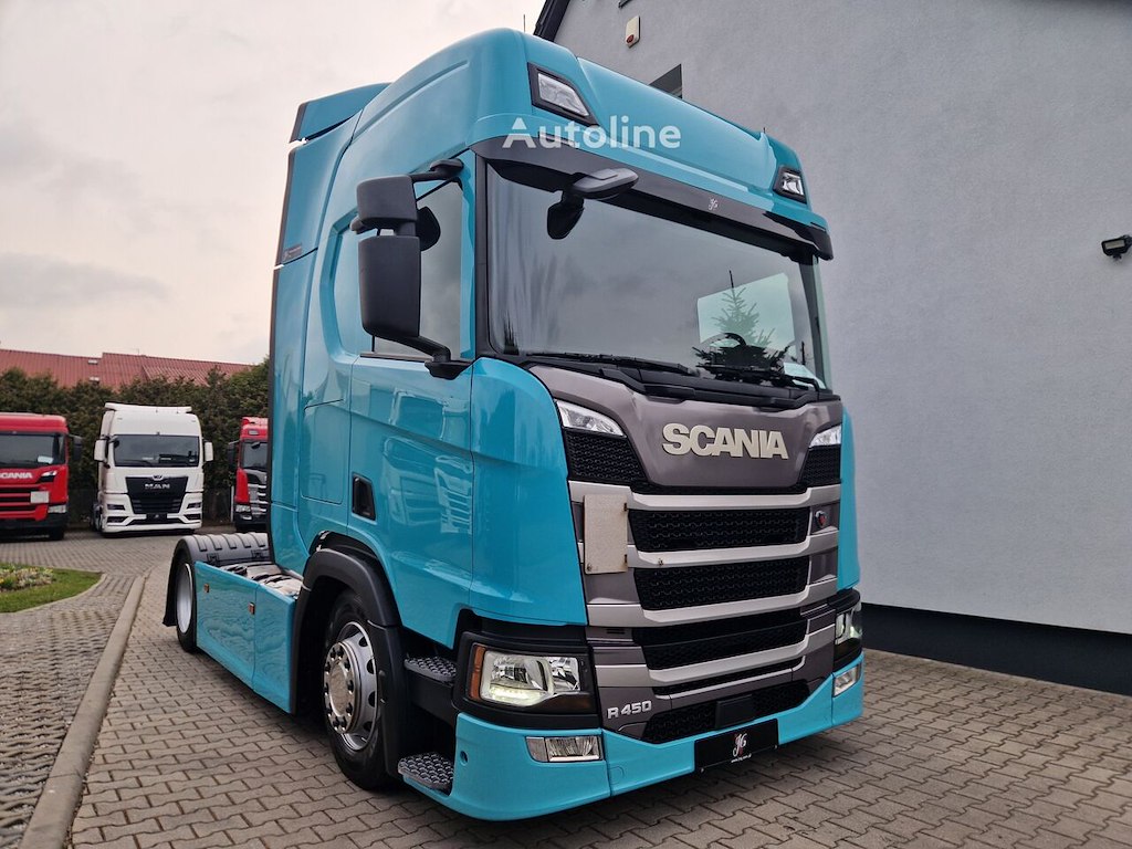 Scania R450 MEGA LOW DECK SIDE SKIRTS I PARK COOL tegljač