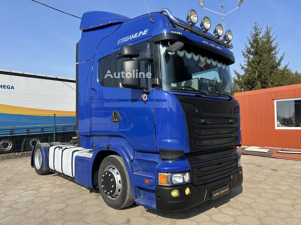 Scania R450 LOW DECK / MEGA / RETARDER / NOWY TACHOGRAF / TANK 1400 L ! tegljač