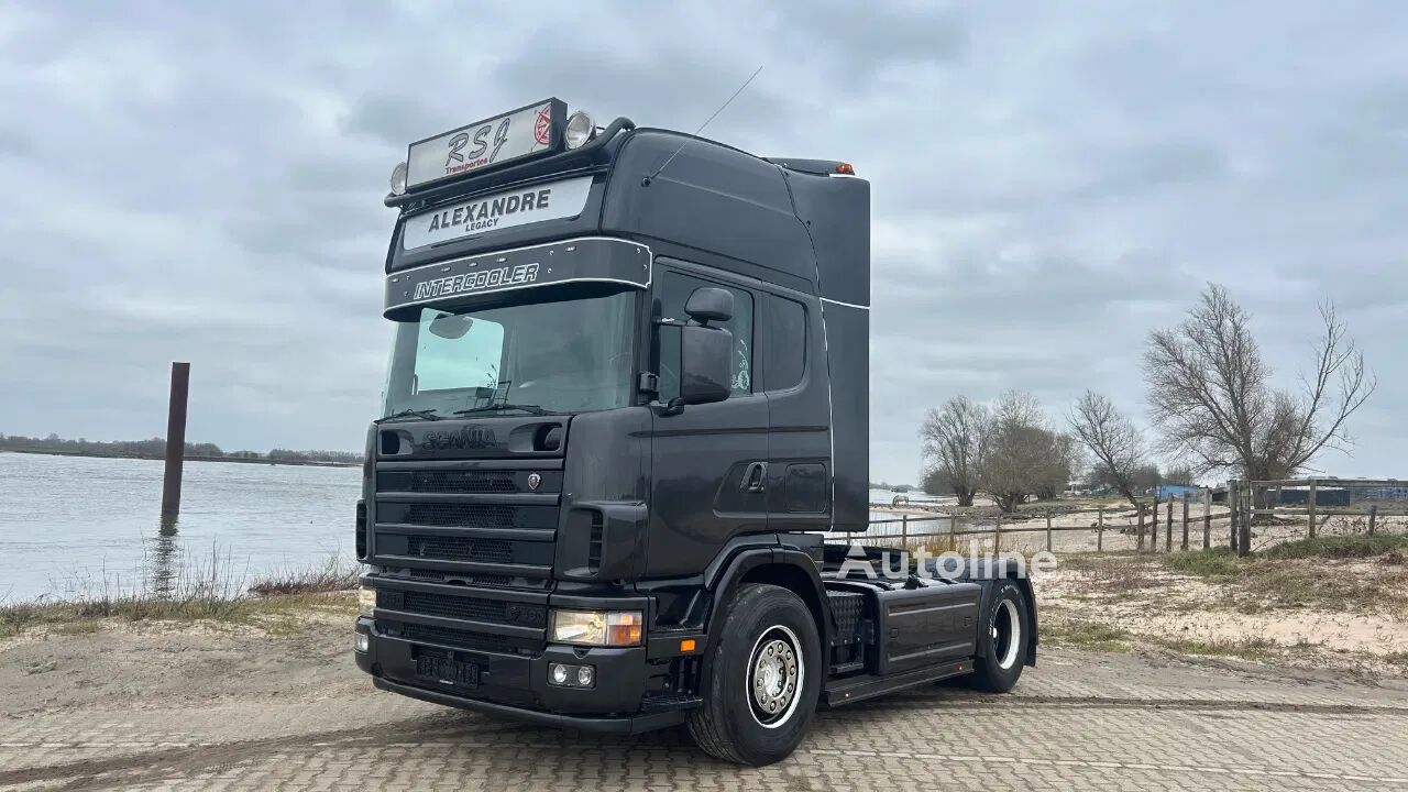 Scania R164-480 V8 Topline | Retarder | automaat | airco tegljač
