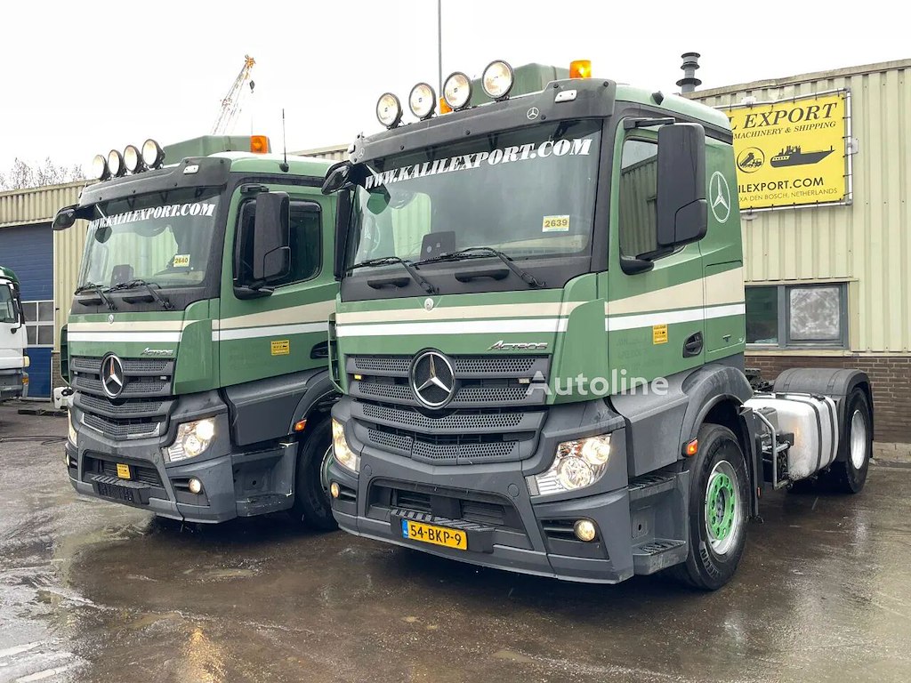 Mercedes-Benz Actros 1842 Kipper Hydraulic Original Dutch Truck Euro 6 Aircond tegljač