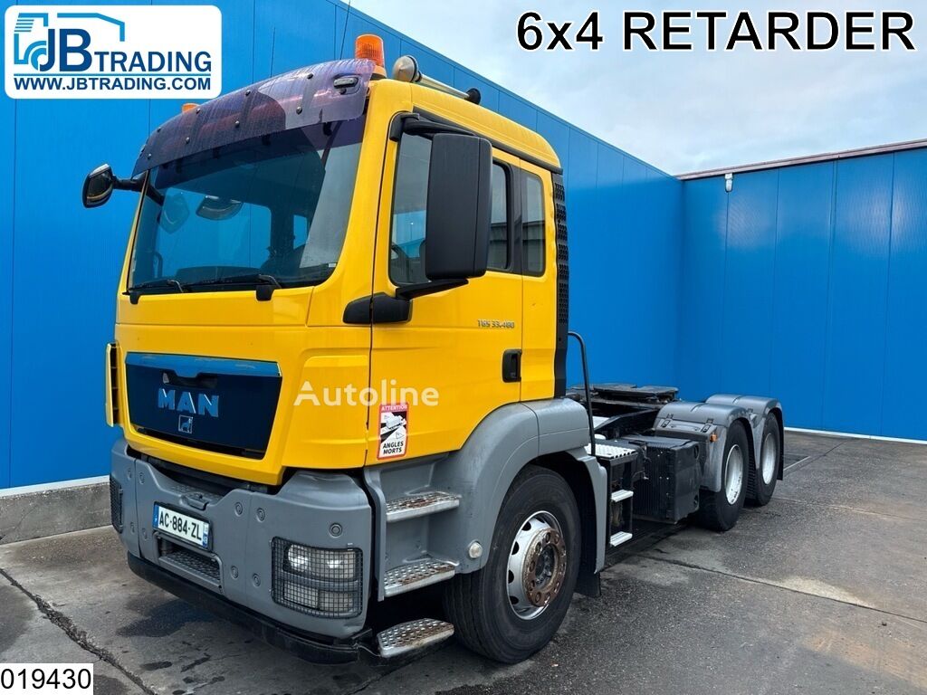 MAN TGS 33 480 6x4, EURO 4, Retarder tegljač