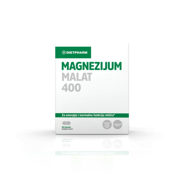Dietpharm Magnezijum malat 400, 80 kapsula
