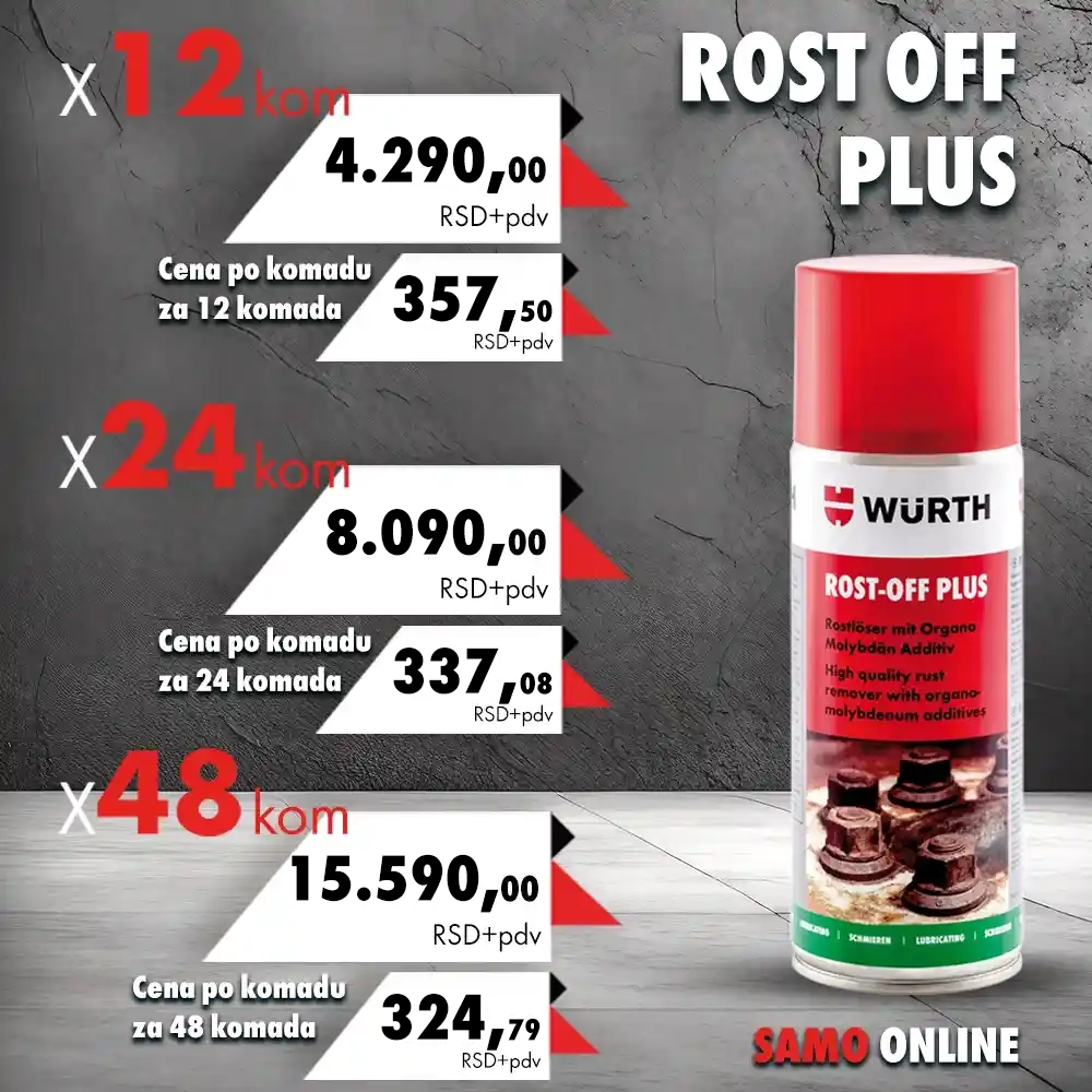 Rost off plus odvijač sprej