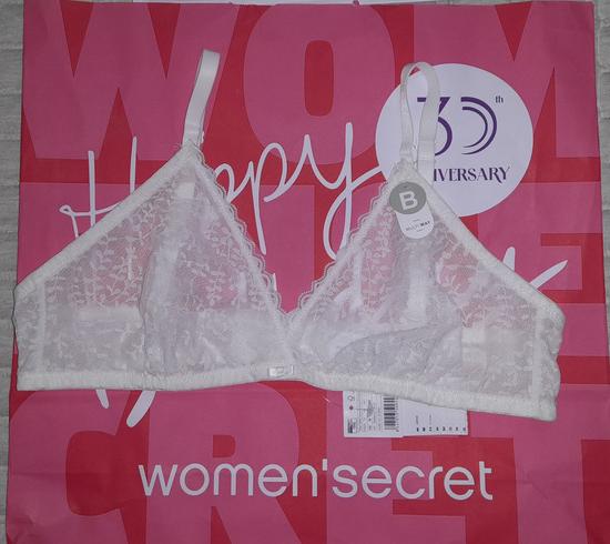 WS beli dupla cipka bralette 85B NOVO!%
