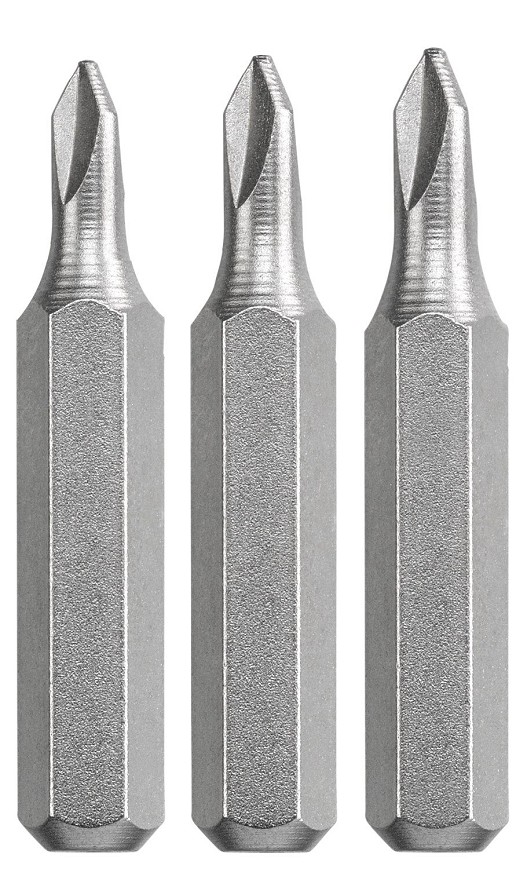 Tri-wing bit, 28mm set 3 kom (Y0,Y1,Y2) - C 6.3 prihvat, TQ 60