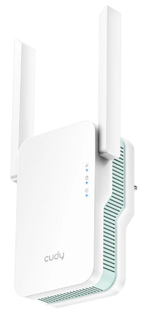 Cudy RE1500,AX1500 Mesh Wi-Fi 6 Range Extender, Dual-Band Wi-Fi 6,10/100 Mbps
