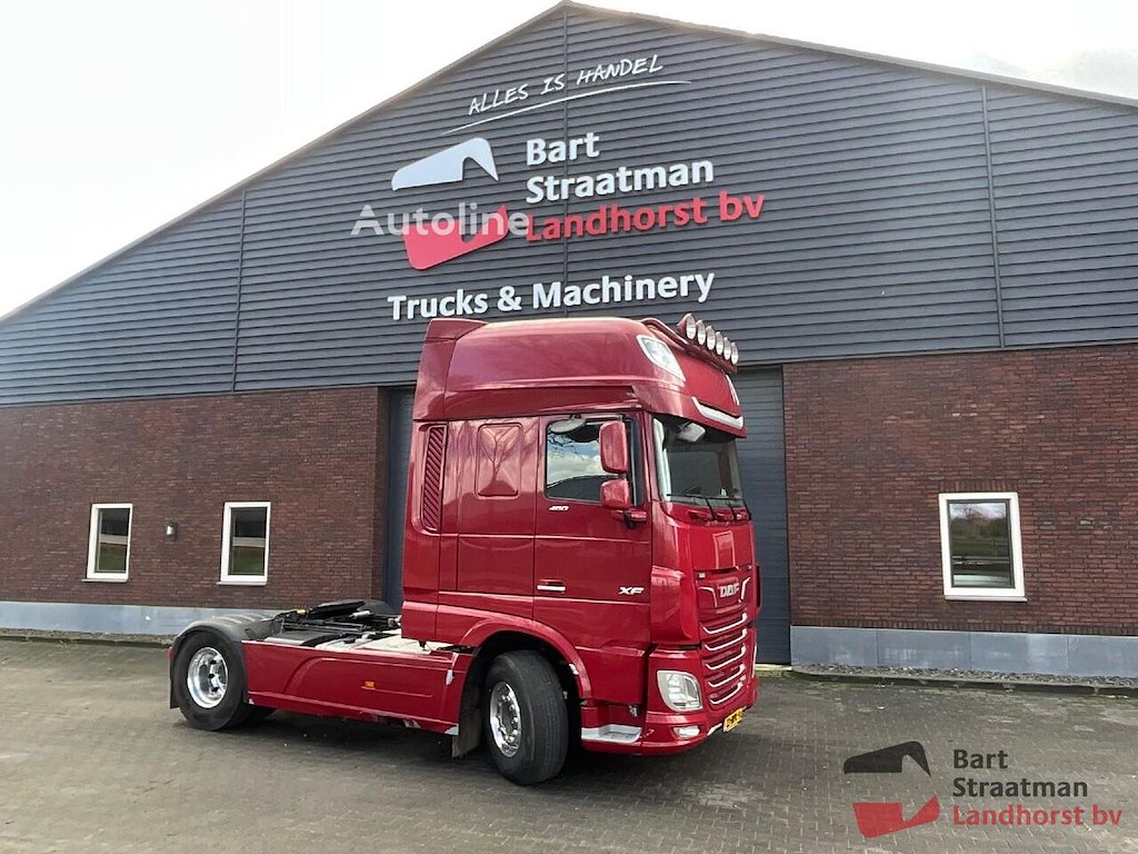 DAF XF 480 FT SSC 4x2 opleggertrekker met PTO 9 ton vooras schuifsch tegljač